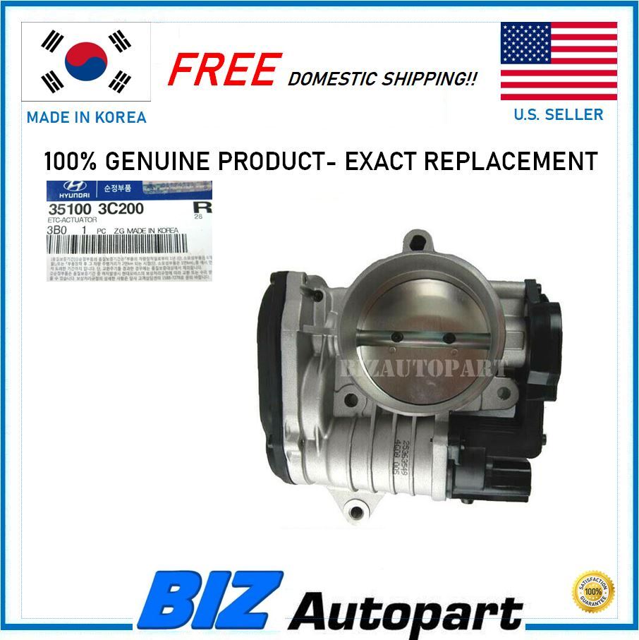 GENUINE ! FUEL THROTTLE BODY for 06-12 HYUNDAI KIA 3.3L 3.8L OE# 35100 ...