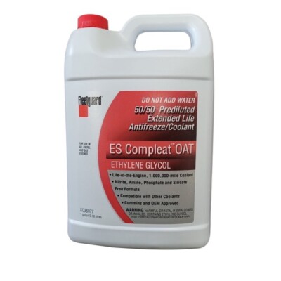 Fleetguard CC36077 Coolant Antifreeze Red 50/50 (EXPRESS SHIPPING) | eBay