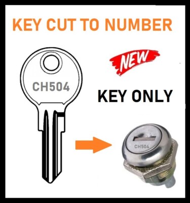 CH504 Key Fits Tool Box, Paddle, Whale Tail Lock, Caravan storage ...