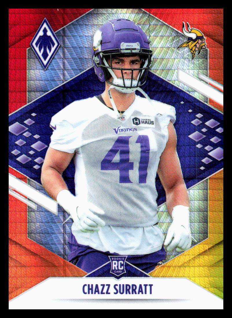 2021 Panini Fire Burst 173 Chazz Surratt Minnesota Vikings | eBay