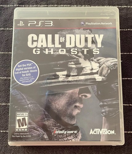 Call of Duty Ghosts PlayStation 3 PS3 War Game Active Shooter Military ...