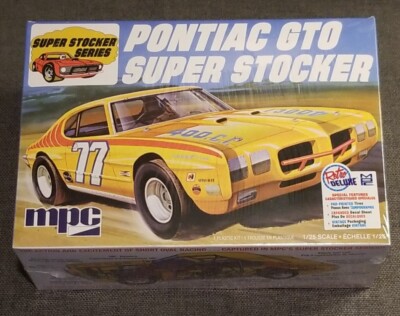 Retro Deluxe MPC Pontiac GTO Super Stocker Factory Sealed Plastic Model ...