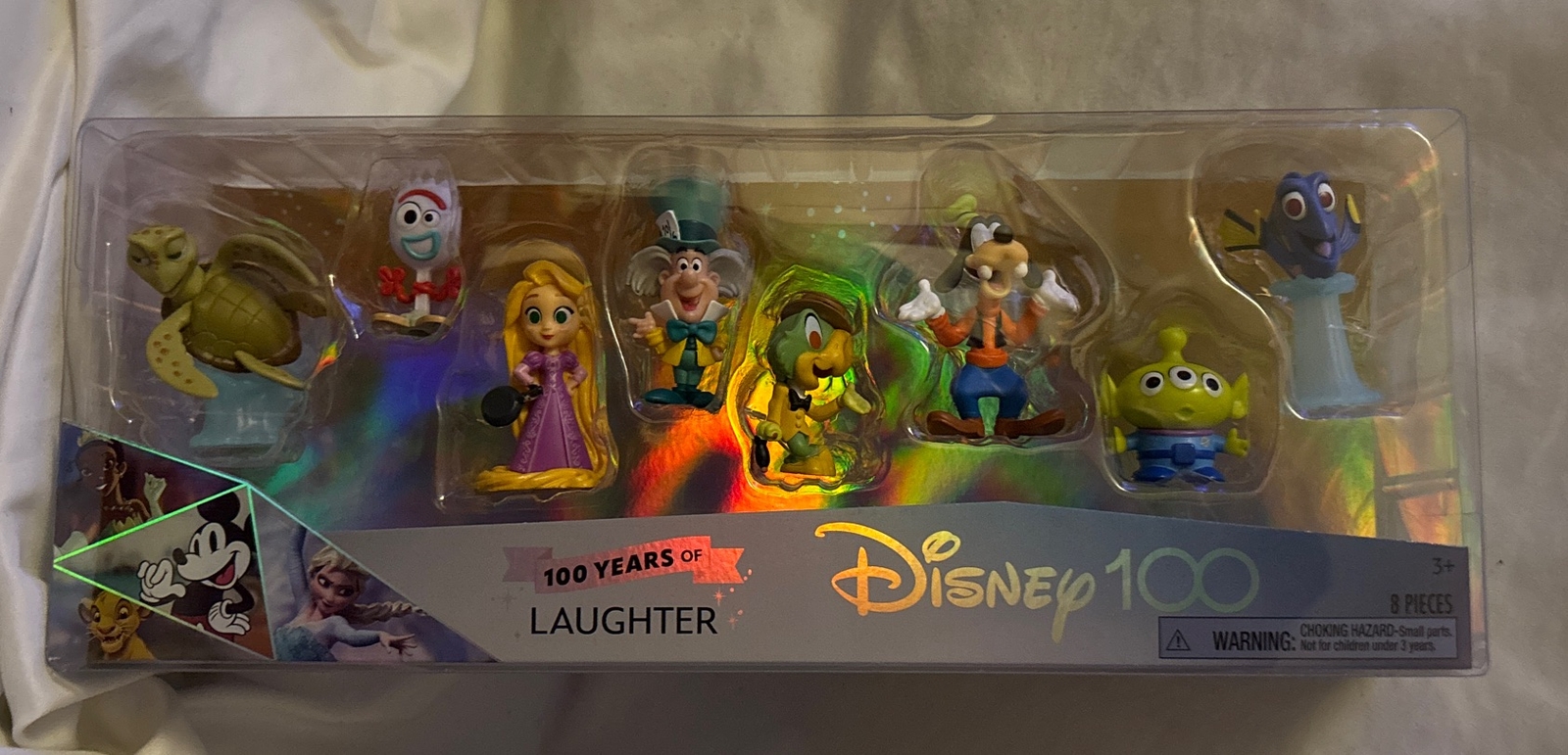 Disney 100 Years of Laughter, Crush Forky Rapunzel Goofy Alien Dory New ...