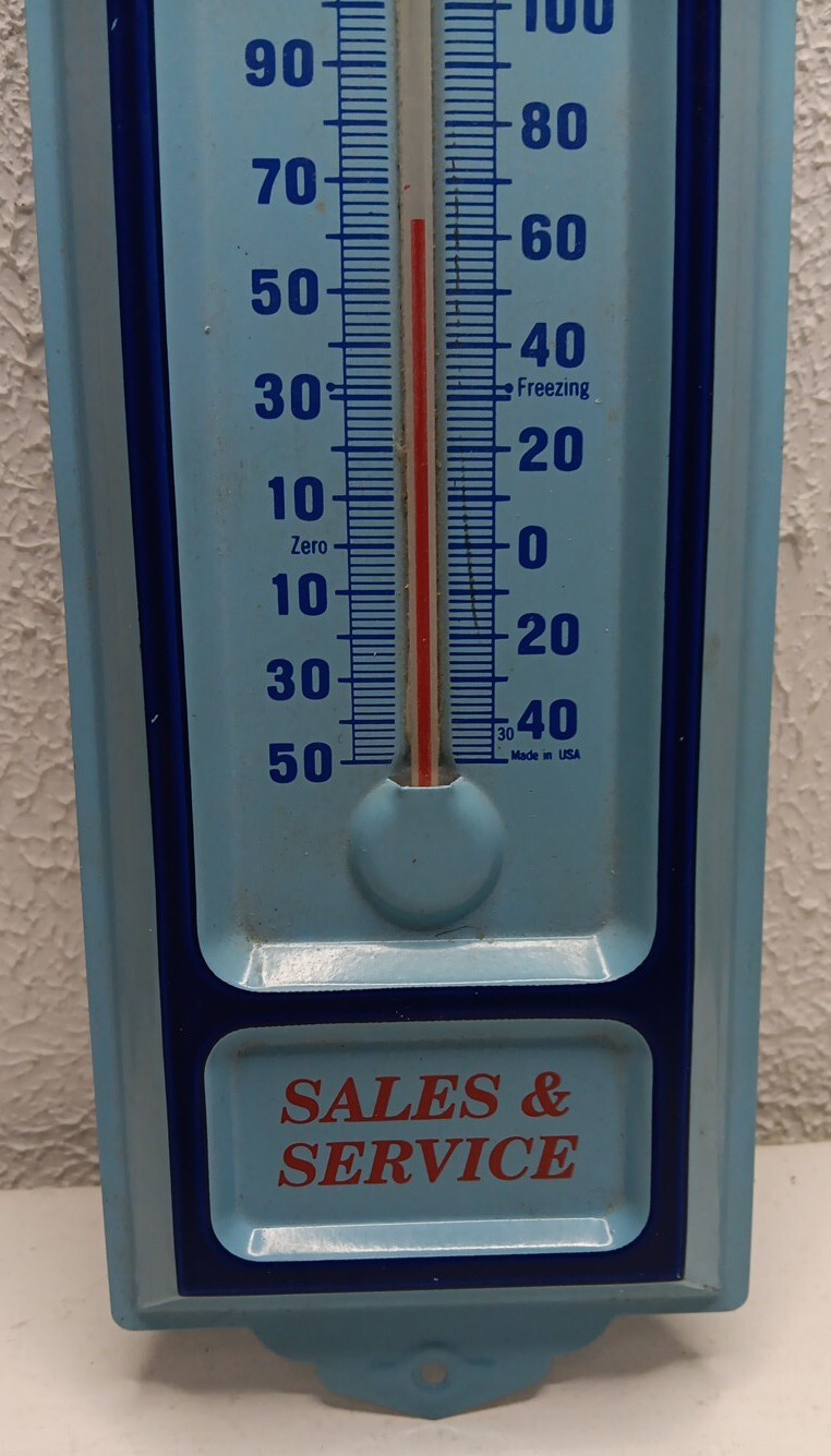 Chevrolet Sales Service Thermometer Made In USA Original Reproduction ...