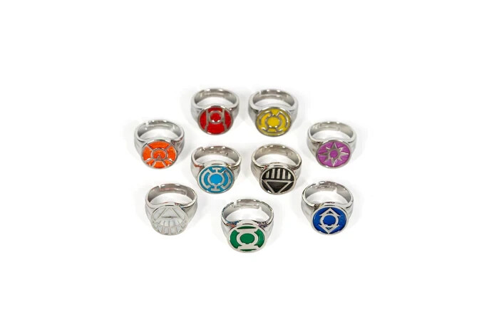 DC Comics Green Lantern Power Rings Emotional Spectrum Power Rings 9 ...