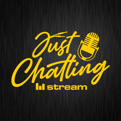 JUST CHATTING Stream Streamer Streaming Gelb Auto Vinyl Decal Sticker ...
