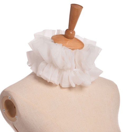 Renaissance Ruff Collar Victorian Neck Ruff Elizabethan Fancy Dress ...