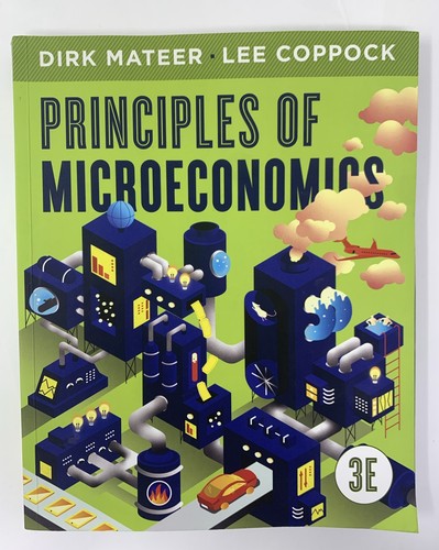 Principles of Microeconomics Paperback Textbook Third Edition Mateer ...