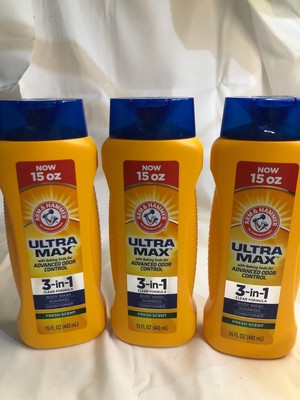 3 Arm & Hammer Ultra Max Fresh Scent Body Wash 15 Oz | eBay