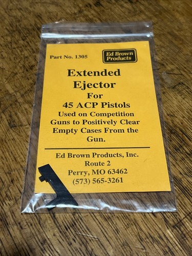 Ed Brown Extended Ejector 1911 45 ACP - 1305 Blue | eBay