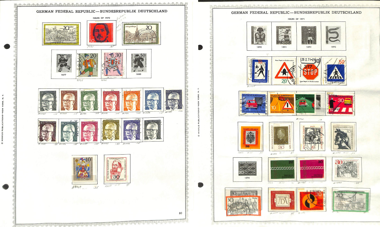 Germany Stamp Collection on 85 Minkus Specialty Pages, 1872-1972 | eBay