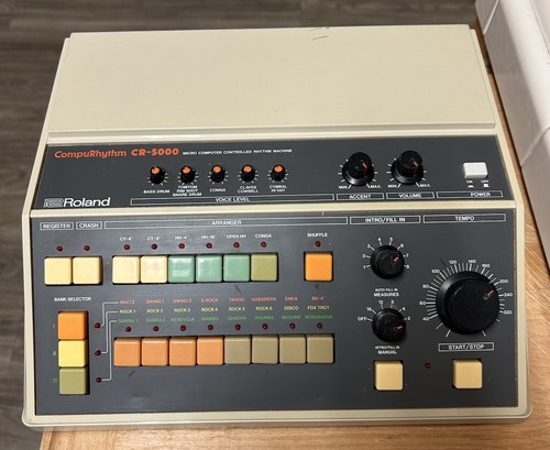 Vintage Roland Compurhythm CR-5000 Drum Machine | eBay