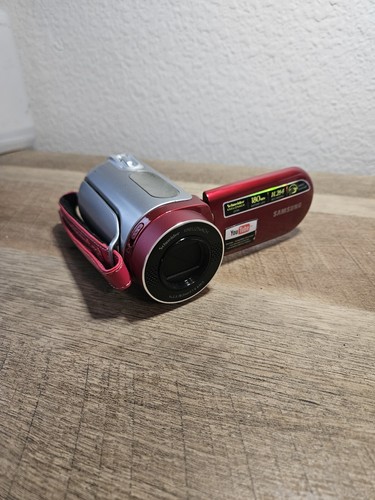 UNTESTED Samsung SC-HMX20C Camcorder (digital video camera) Red 34x | eBay