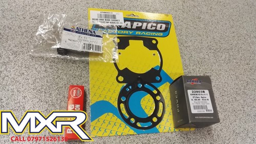 KAWASAKI KX 85 01-13 TOP END REBUILD KIT WITH VERTEX SIZE A PISTON AND ...