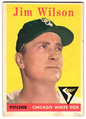 Jim Wilson 1958 Topps Card #163 | eBay