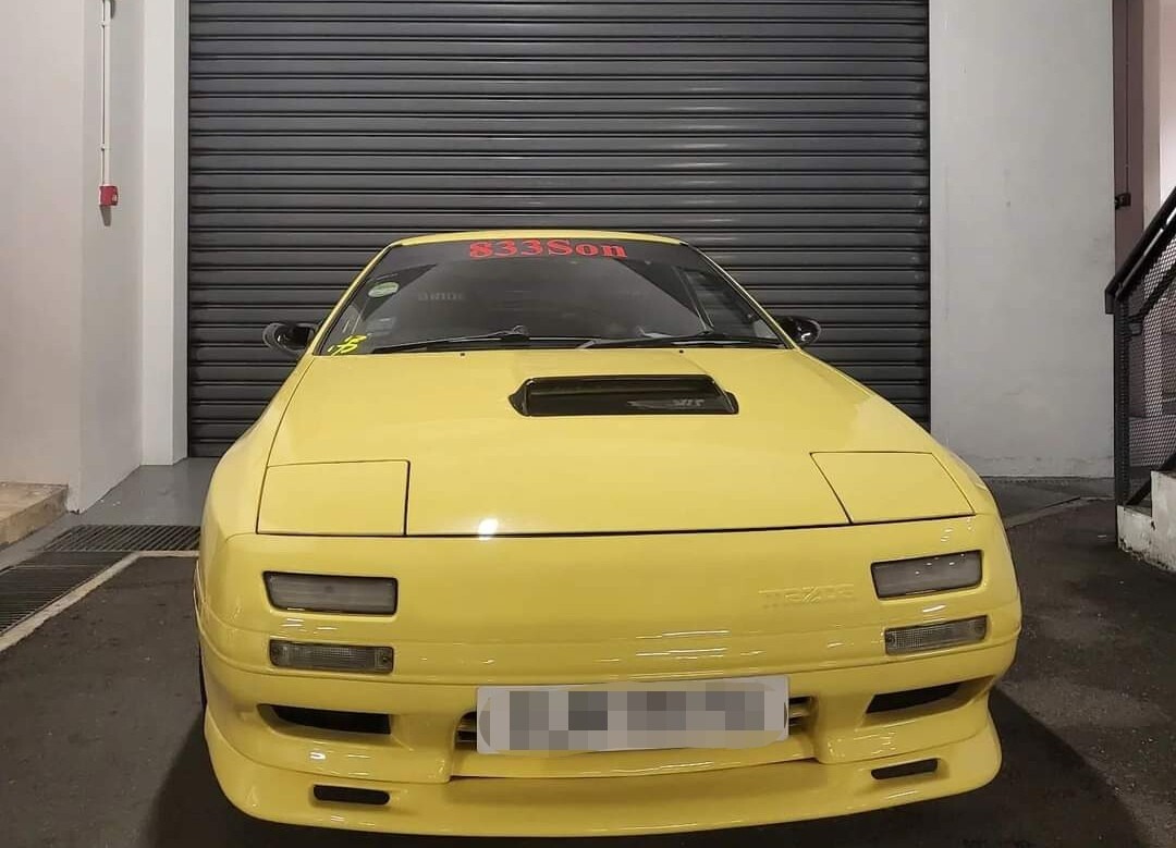 Fit For Mazda RX7 FC Type One FRP Front Lip | eBay