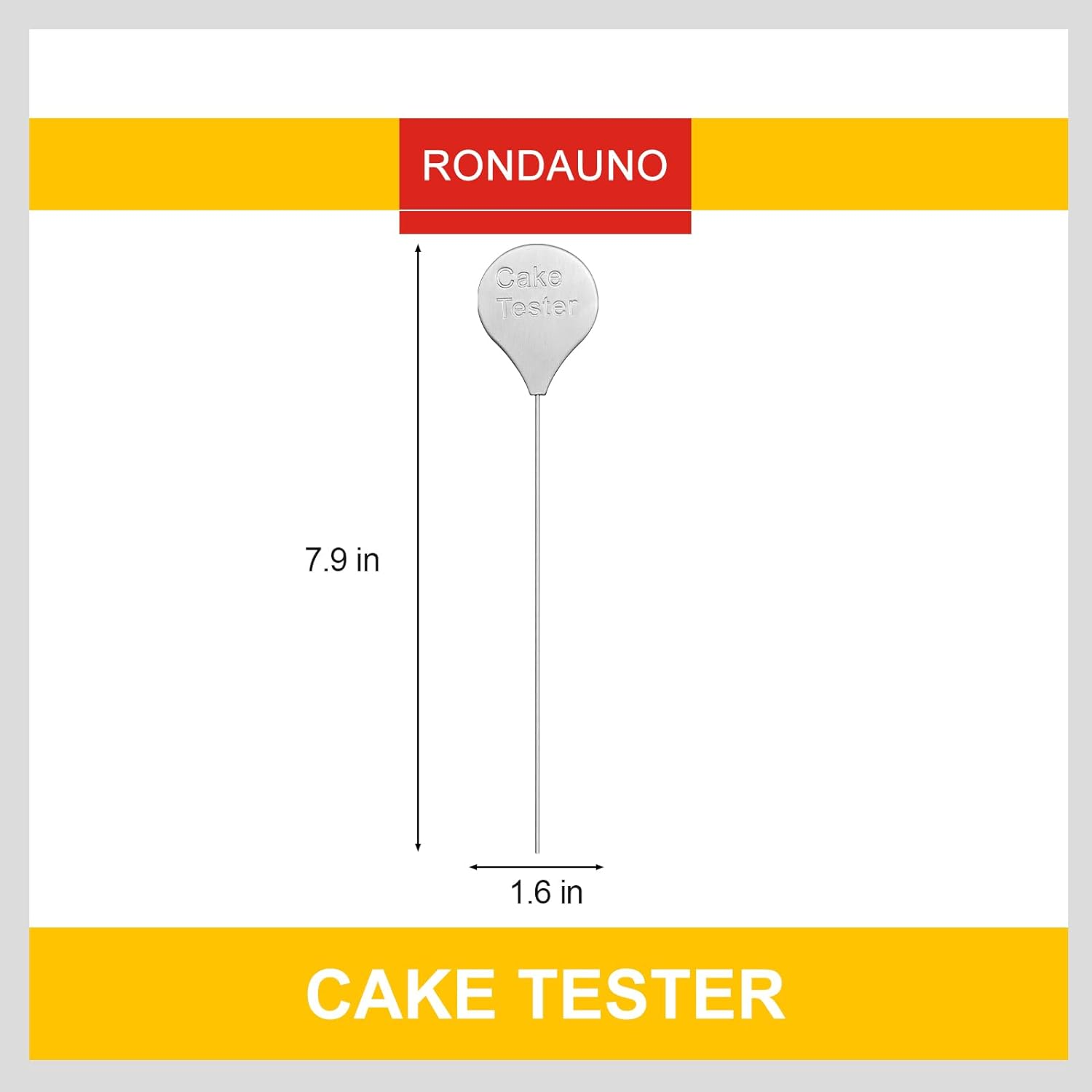 Cake Tester, 2 Packs Cake Testers for Baking and Cakes Testing Stick ...