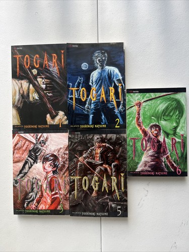 Togari Manga Lot Volumes 1-3, 5,6 Viz Media Yoshinori Natsume ...