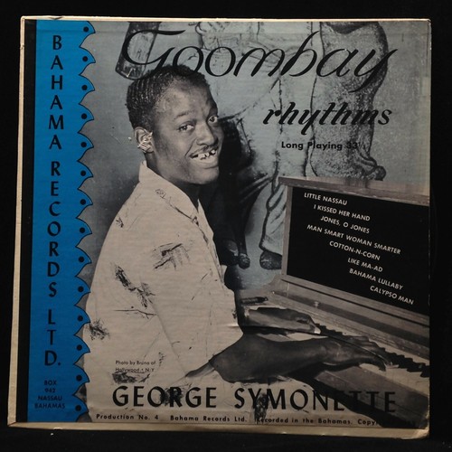 George Symonette-Goombay Rhythms-Bahama Records 23698TV 23698-10 INCH ...