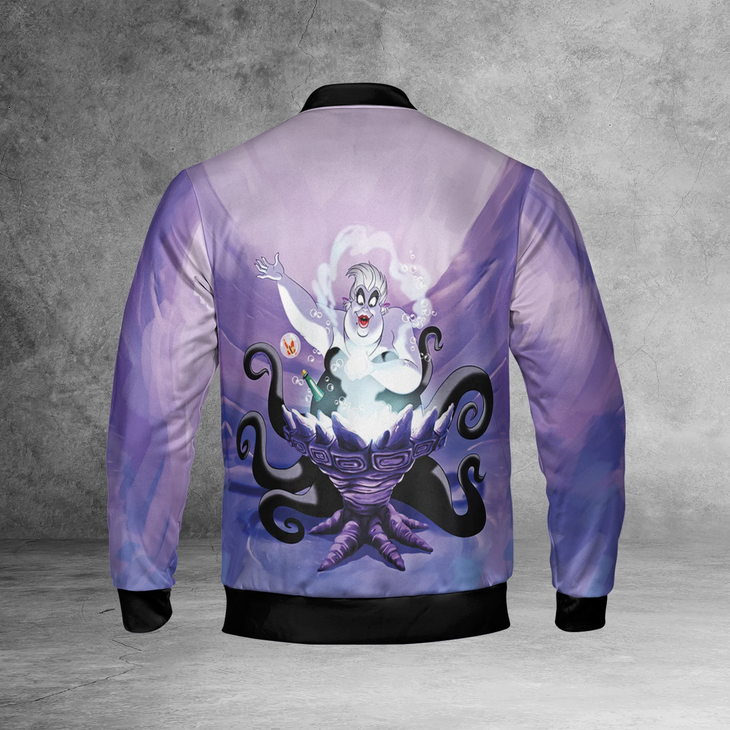 Ursula Octopus The Sea Witch The Little Mermaid Cartoon Villain Jacket ...