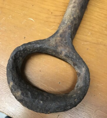 Antique Primitive Cast Iron Pump Handle Hand Forged Jack Hydrant ...