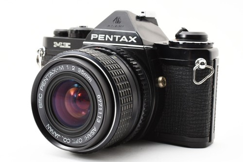 [Exc+5 w/Filter] pentax me Black SMC 35mm f/2 Lens SLR Film Camera From ...