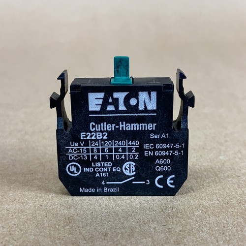 Eaton Cutler-Hammer E22B2 Contact Block Ser A1 | eBay