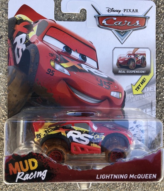 Disney Pixar Cars 3 Mud Racing LIGHTNING MCQUEEN - MIP | eBay