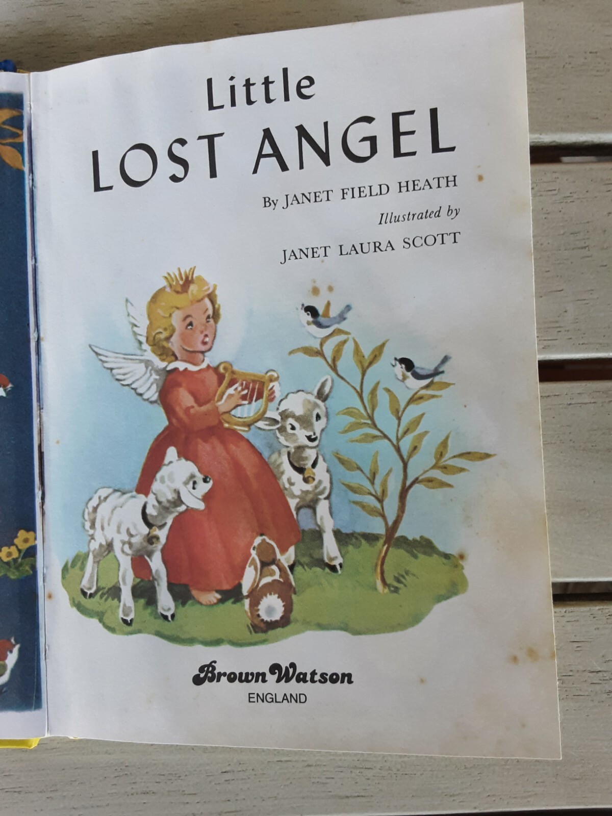 Little Lost Angel by Janet Field Heath. HC. 1988. Illustrator Janet ...