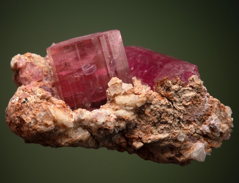 Elbaite, Stewart Mine, Pala, San Diego County, California, ex. Harris ...