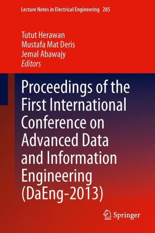 Proceedings of the First International Conference on Advanced Data and ...