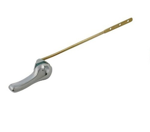 Front Mount Chrome Toilet Flush Handle Lever With Metal Spud & Nut ...