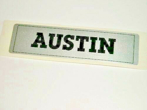 Classic Austin Mini Rocker Box Cover Sticker, Nice! Leyland BMC | eBay