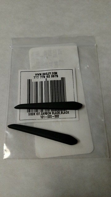 Oakley Authentic Carbon Blade Earsocks Black Temple Tip Ear Sock Oo9174 ...