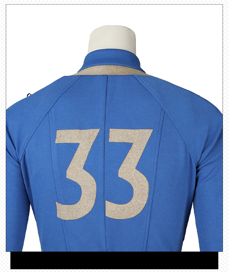 2024 Fallout Season1 Women Blue Cosplay Outfit Jumpsuit Costume Suit ...