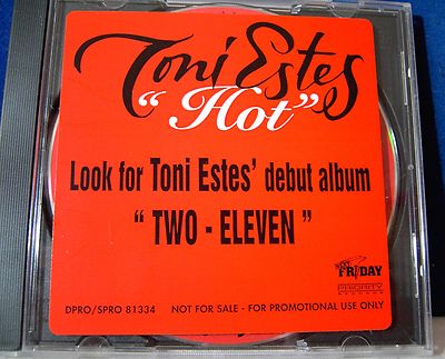 Toni Estes HOT 2 track CD Single (Album and Instrumental) from Two ...