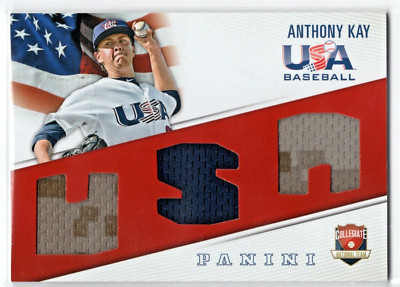 2015 USA Baseball Collegiate National Team Jerseys #14 Anthony Kay 26/ ...