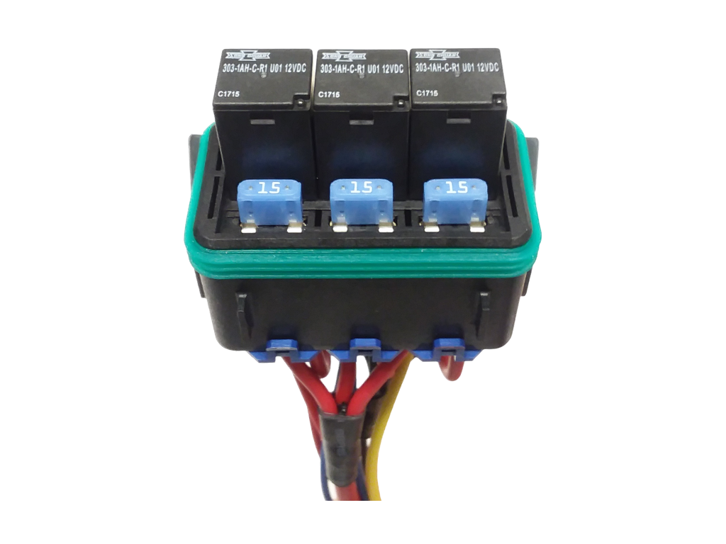 Littelfuse HWB18 Pre-Wired Fuse Relay Panel 8' Leads Universal 12v 3 ...