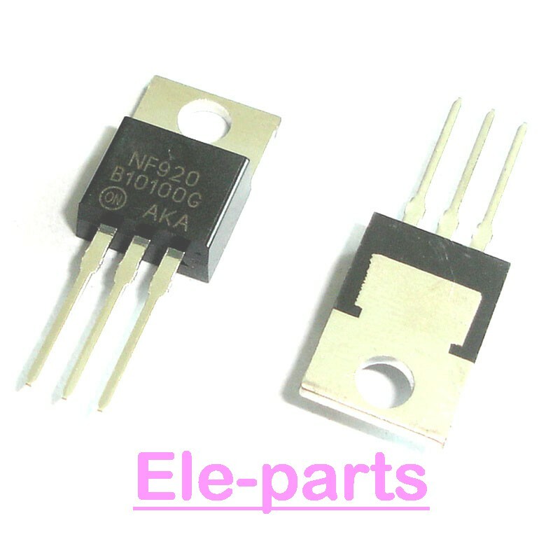 10PCS MBR10100CT TO-220 MBR10100 B10100G 10A Power Schottky Rectifier ...