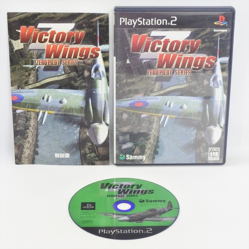 VICTORY WINGS Zero Pilot Series PS2 Playstation 2 For JP System ccc p2 ...