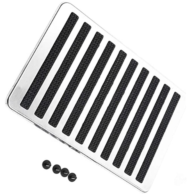 Stainless Steel Plate Carpet Mat Universal Car Interior Floor Mat Foot ...