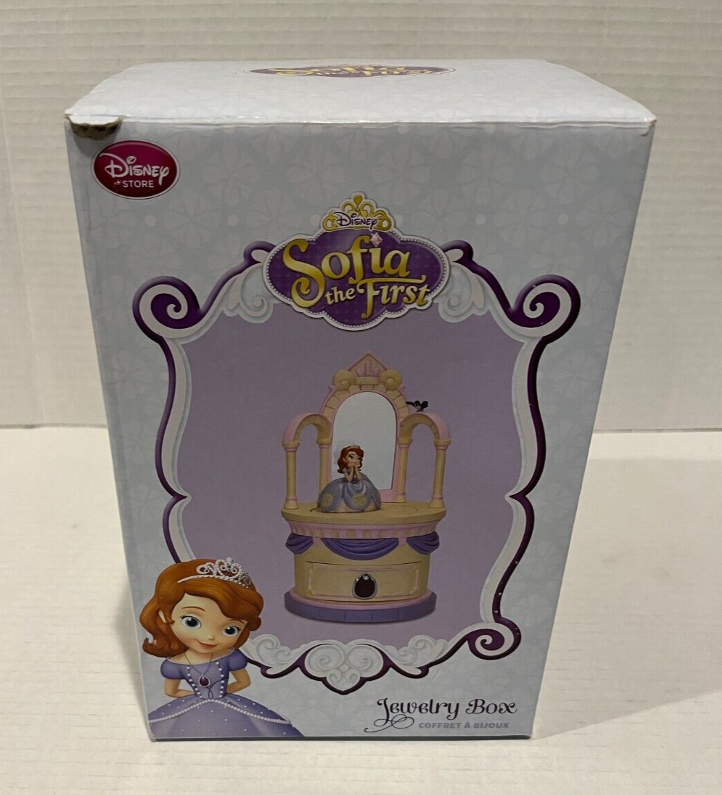 Disney Store Sofia the First Jewelry Box Genuine Collectible NRMT Open ...