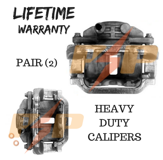 2 REAR Brake Calipers PAIR Fit GMC Yukon Sierra Denali Chevy Suburban ...