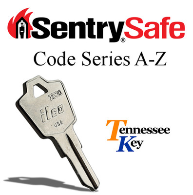 Sentry Safe Keys ( 1100 1150 1170) Safe Key Cut to Code / Series A - Z ...