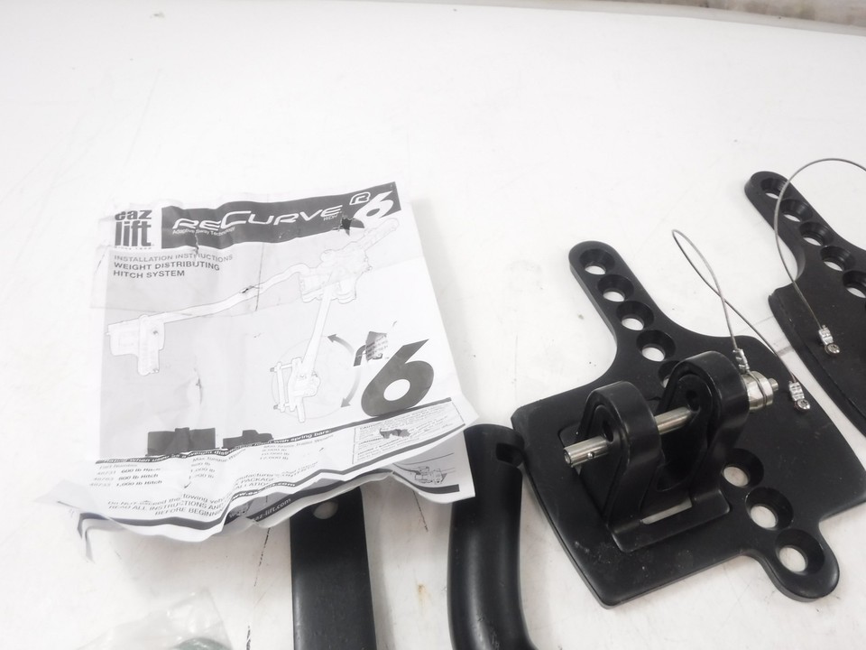Camco EAZ-Lift Recurve R6 1000LB Sway Control Weight Distribution Hitch ...