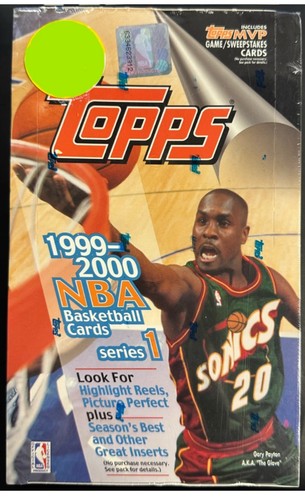 1999-2000 Topps Basketball Series 1 Factory Sealed Box | eBay