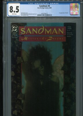 Sandman #8 (1st Death) CGC 8.5 WP | eBay