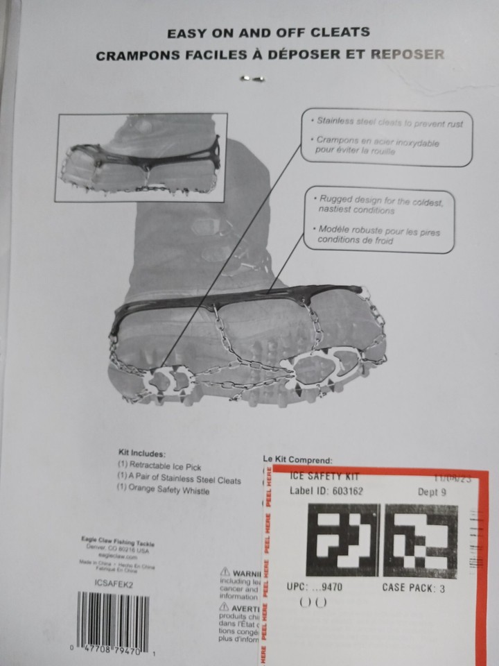 Eagle Claw Ice Safety Kit | eBay