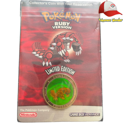 Nintendo Gameboy Advance Ruby (Groudon) & Sapphire (Kyogre) Limited ...