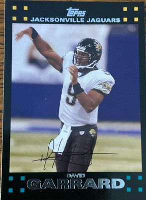 2007 Topps - #22 David Garrard Mint Condition | eBay